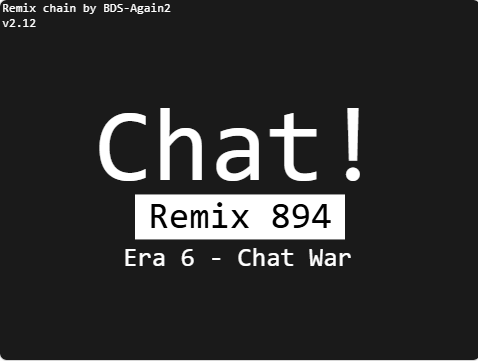 Chat! | Remix chain Wiki | Fandom
