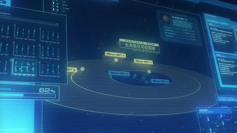 Gliese 581 system | Remix Favorite Show and Game Wiki | Fandom