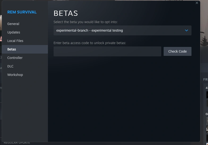 Steam Branches | Rem Survival Wiki | Fandom