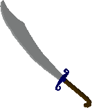 Steel scimitar trimmed blue | Remote Realms Wiki | Fandom