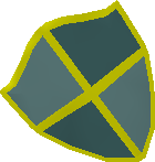 Mithril heater shield trimmed gold | Remote Realms Wiki | Fandom