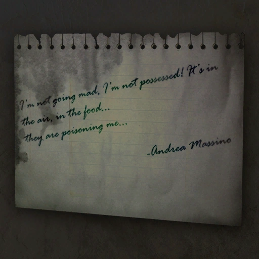 Andrea - Letter 2 | Remothered Wiki | Fandom