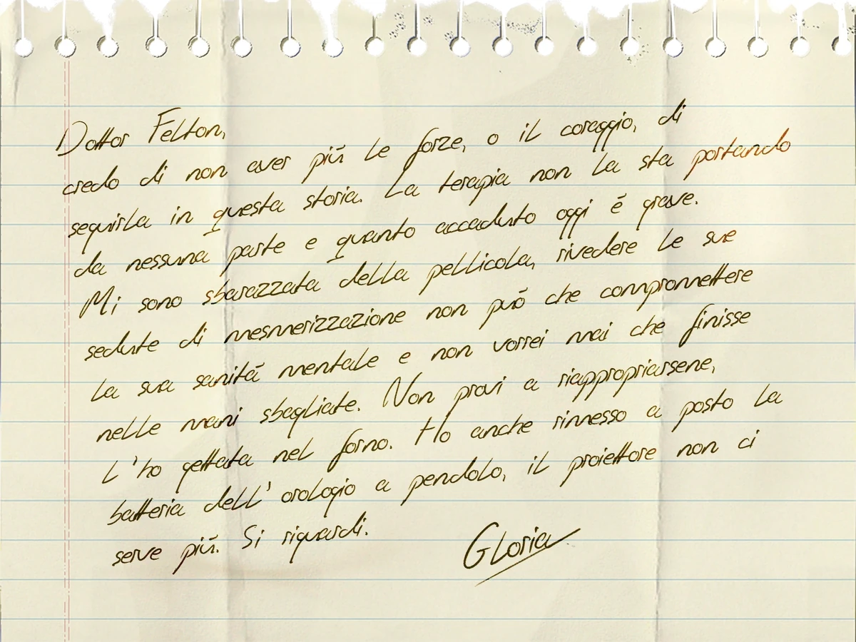 Gloria's Note | Remothered Wiki | Fandom