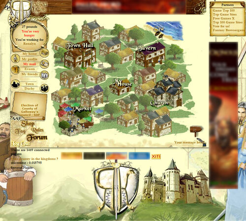 Town (menu option) | Renaissance Kingdoms | Fandom