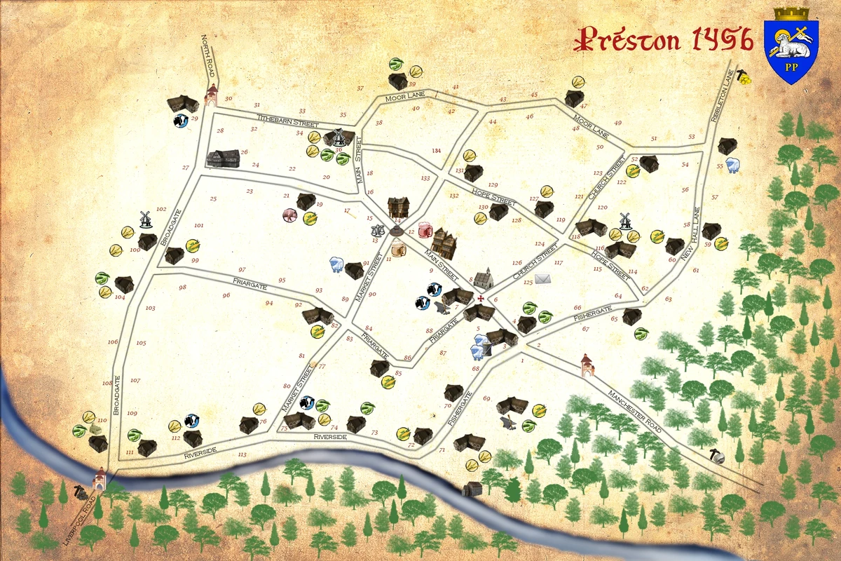 Preston Town Map | Renaissance Kingdoms | Fandom