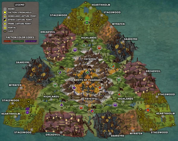 Map - Official Rend Wiki