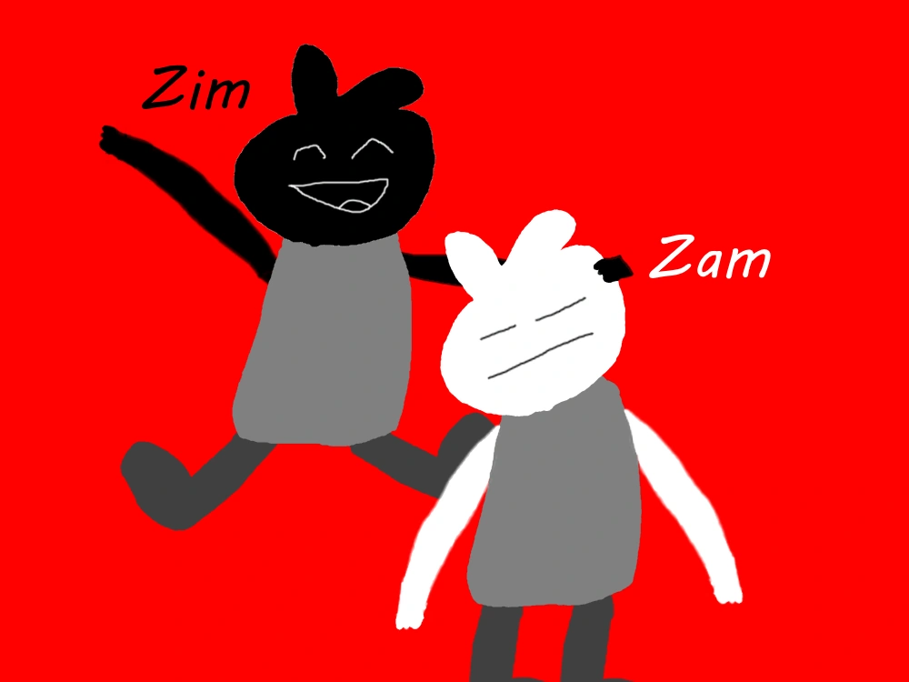 Zim and Zam | Rerereereerereʻs Crossover Characters Wiki | Fandom