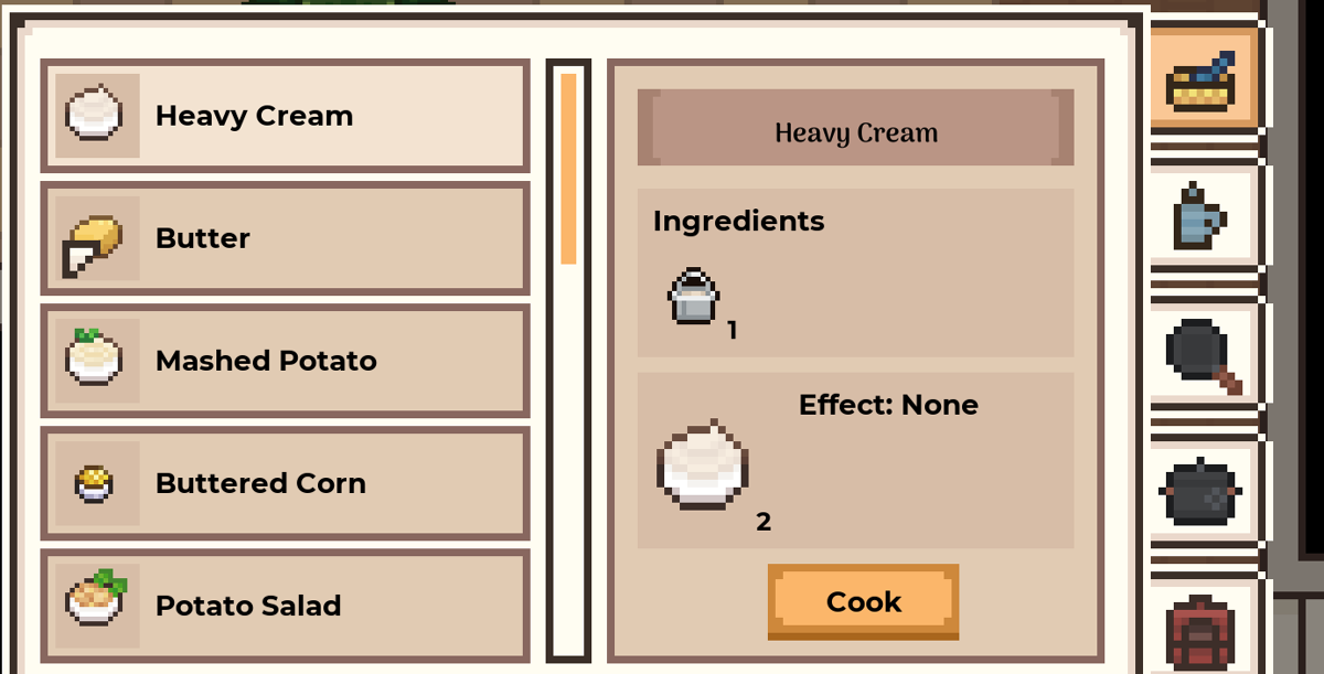 Cooking | Research Story Wiki | Fandom