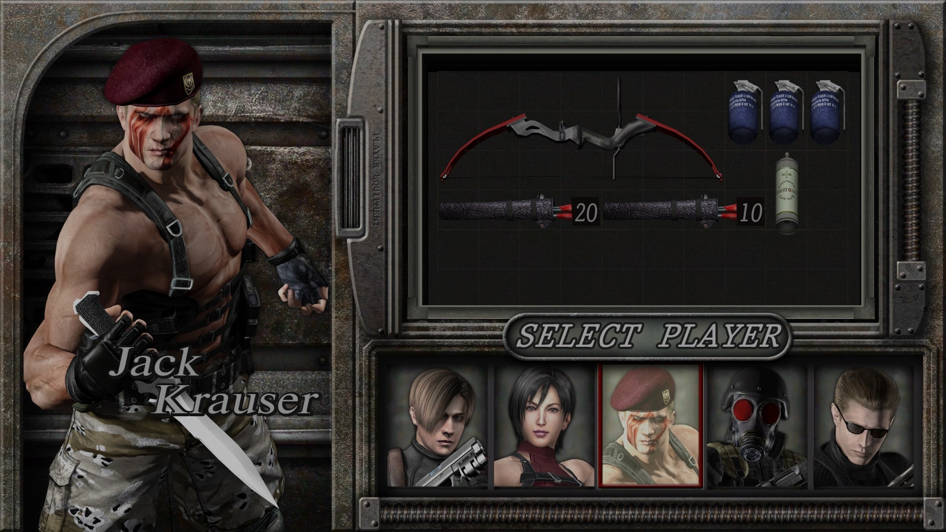 Jack Krauser | Resident Evil Wiki | Fandom