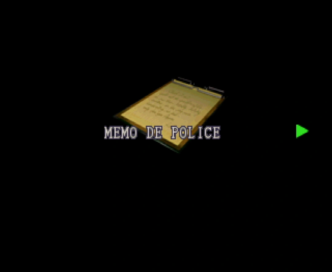 Mémo de Police | Wiki Resident Evil | Fandom