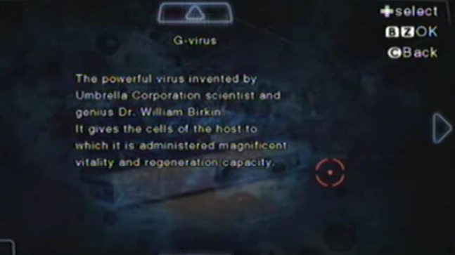 Virus G (Archivo) | Resident Evil Wiki | Fandom