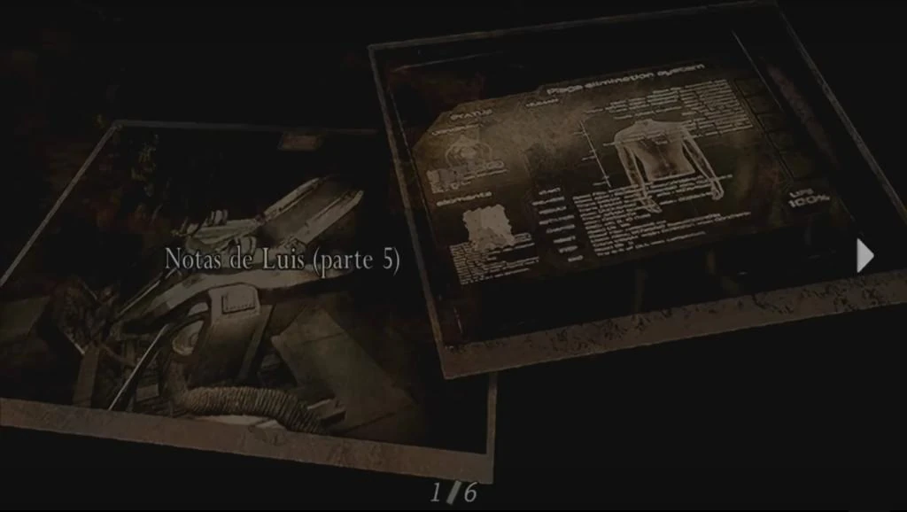 Nota de Luis (parte 5) | Resident Evil Wiki | Fandom