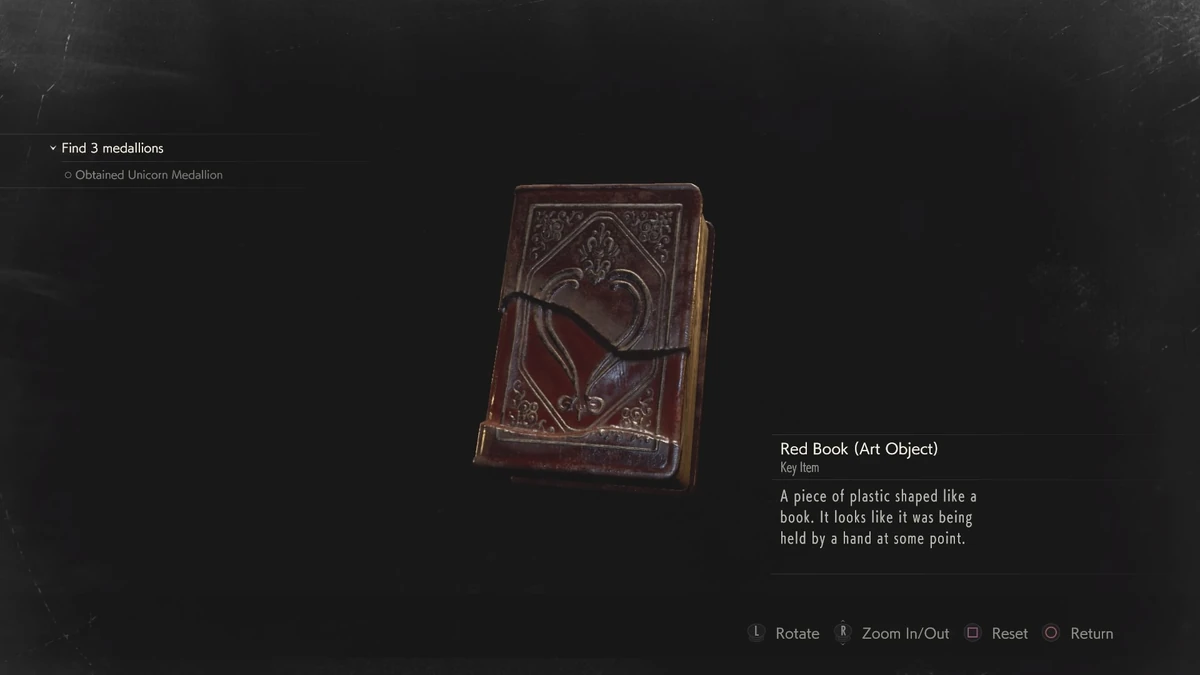 Red Book (Art Object) | Resident Evil Wiki | Fandom