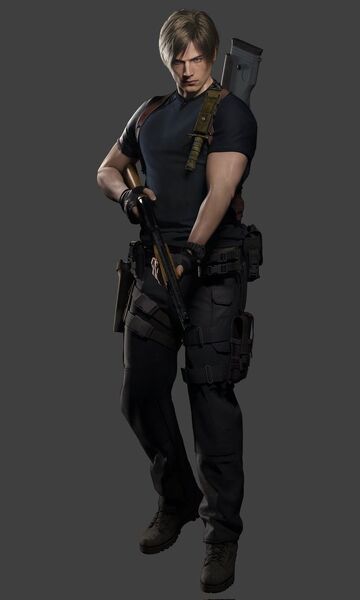 Leon Kennedy Rpd Render