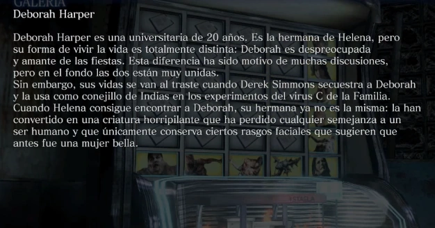 Deborah Harper (Archivo) | Resident Evil Wiki | Fandom