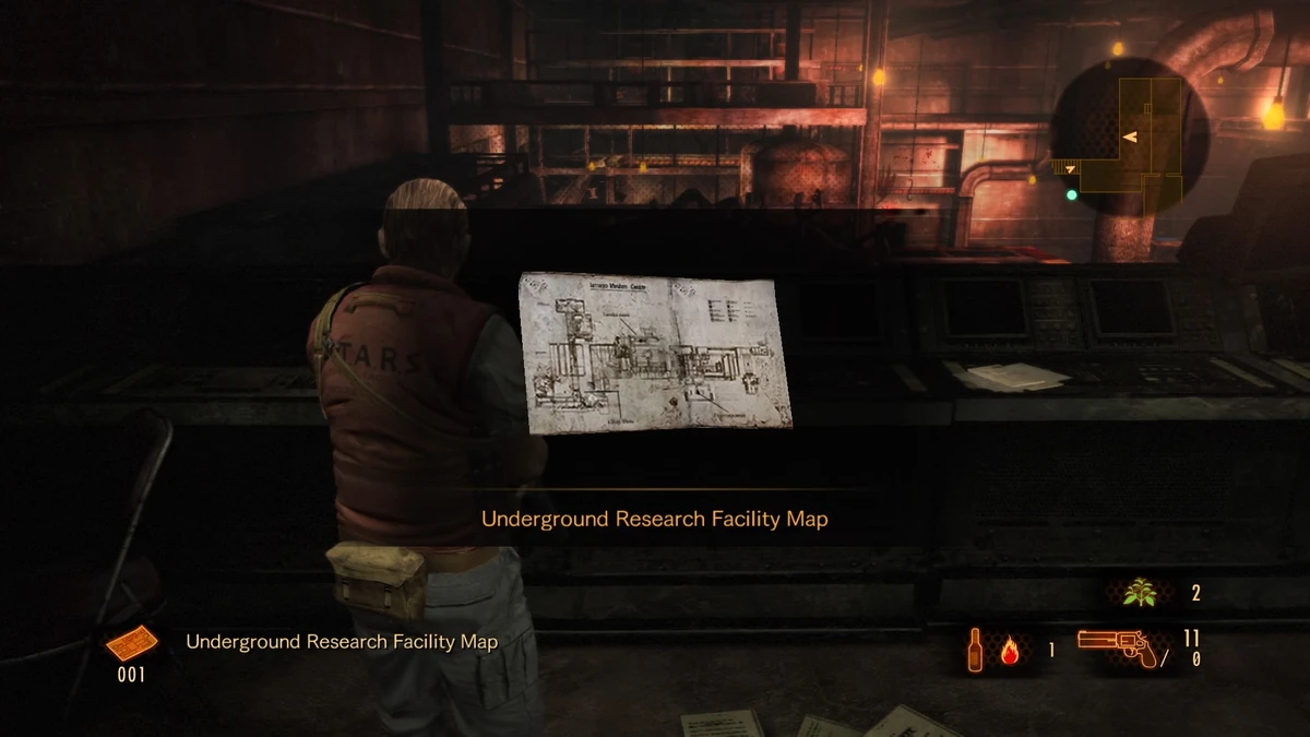 Underground Research Facility Map | Resident Evil Wiki | Fandom