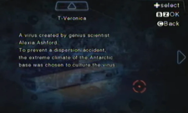 T-Veronica (Archivo) | Resident Evil Wiki | Fandom