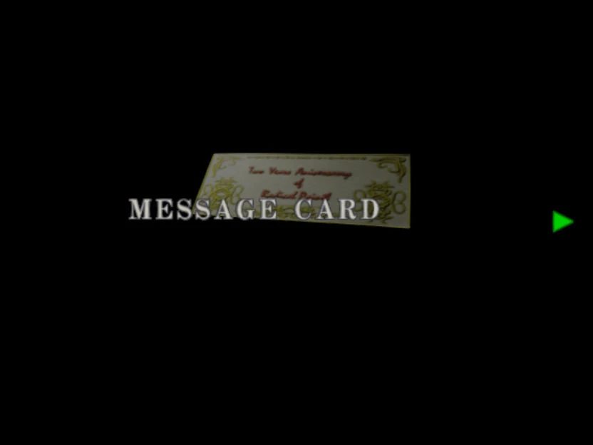 Message Card | Resident Evil Wiki | Fandom