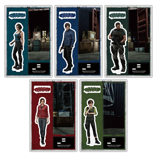 BIOHAZARD DEATH ISLAND Acrylic Stand Collection | Resident Evil Wiki ...
