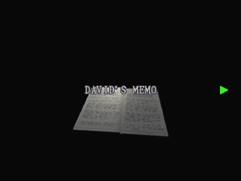 David's Memo | Resident Evil Wiki | Fandom