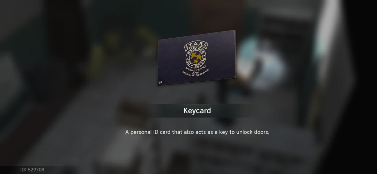 Keycard (Survival Unit) | Resident Evil Wiki | Fandom