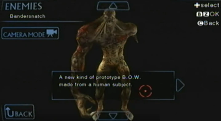 Bandersnatch (Archivo) | Resident Evil Wiki | Fandom