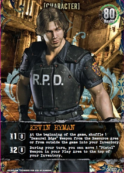 Kevin Ryman (CH-022) | Resident Evil Wiki | Fandom