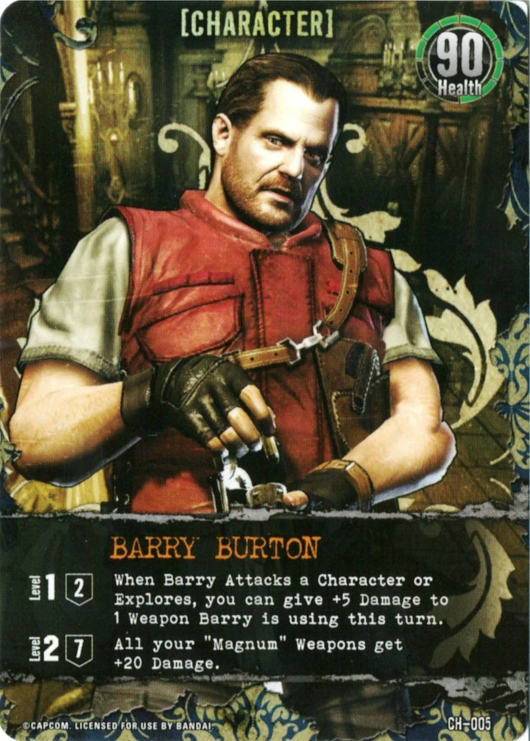 Barry Burton (CH-005) | Resident Evil Wiki | Fandom