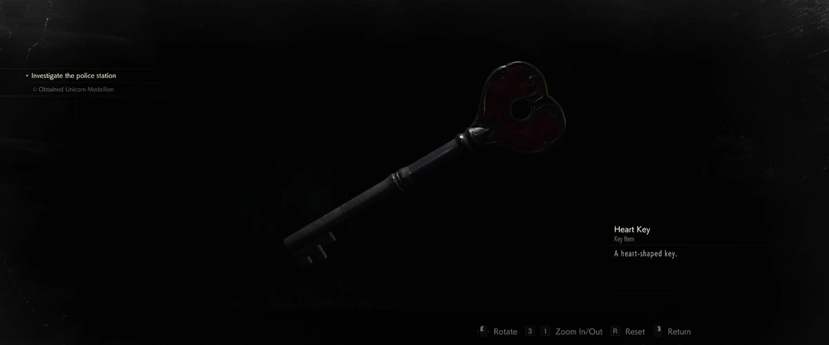 Heart Key (RE2 remake) | Resident Evil Wiki | Fandom