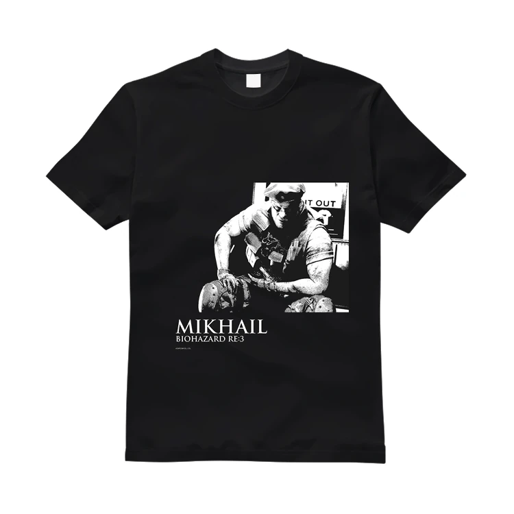 BIOHAZARD RE:3 Original T-shirt Mikhail Viktor | Resident Evil Wiki ...