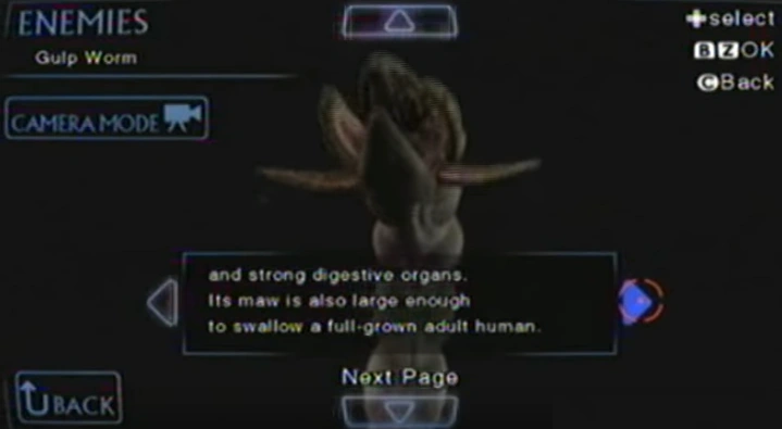 Resident Evil Gulp Worm