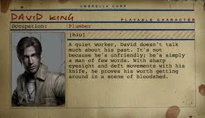 David King/galleria | Resident Evil Wiki | Fandom
