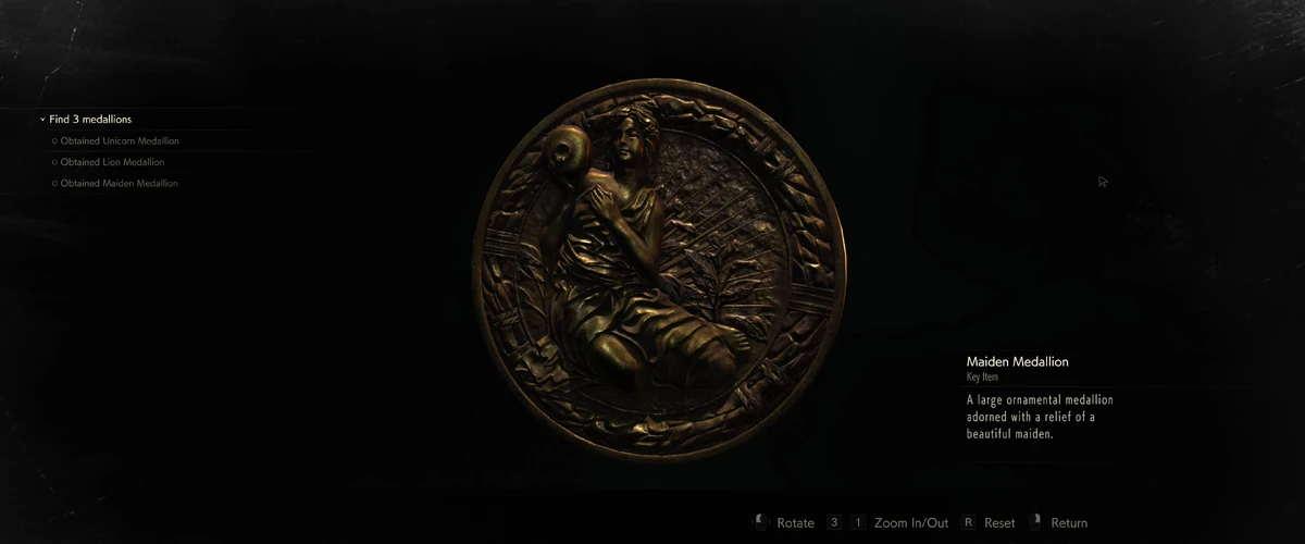 Maiden Medallion | Resident Evil Wiki | Fandom