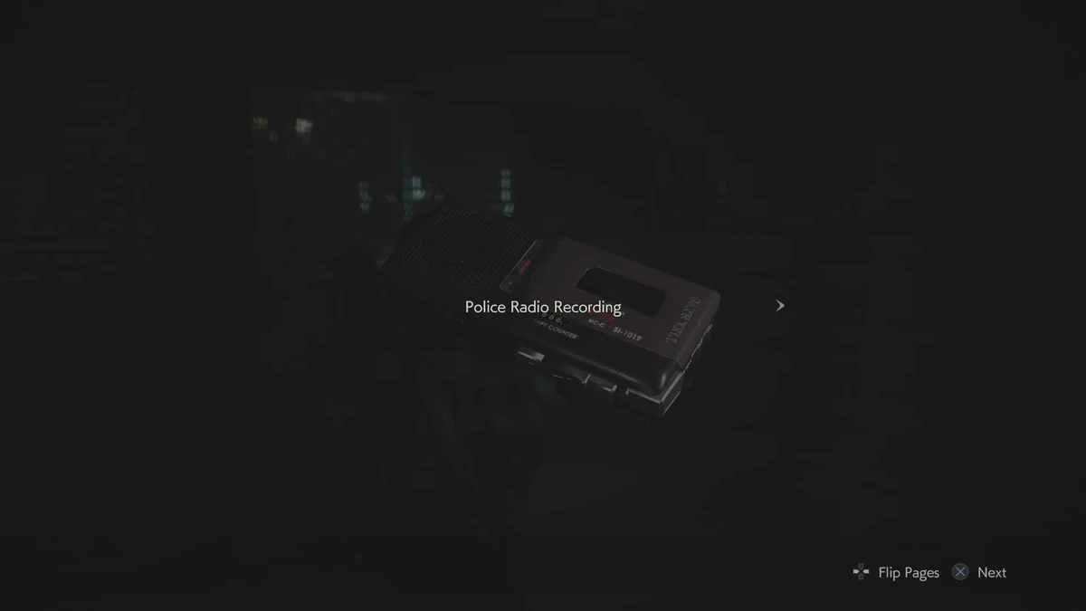 Police Radio Recording | Resident Evil Wiki | Fandom