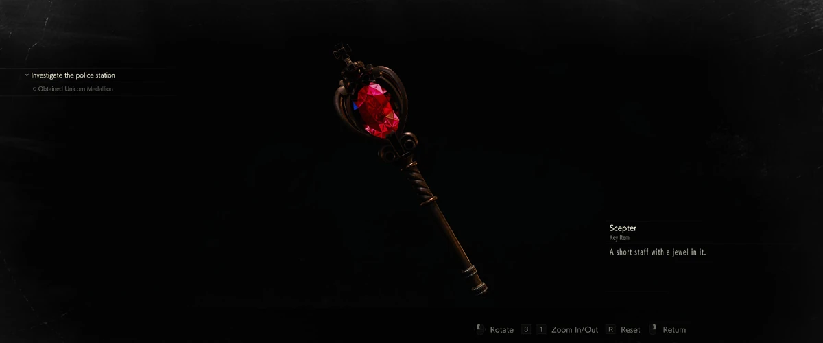 Scepter | Resident Evil Wiki | Fandom