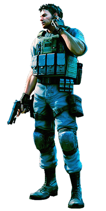 Chris Redfield Resident Evil Retribution