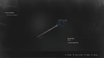 Spade Key (RE2 remake) | Resident Evil Wiki | Fandom