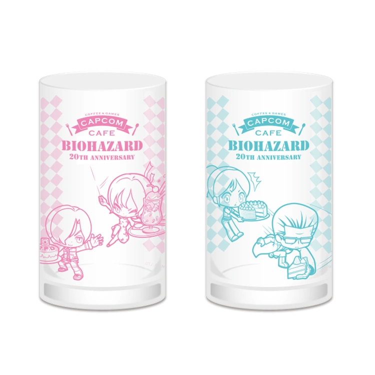 CAPCOM CAFE×BIOHAZARD 20th Mini-Glass 2-set | Resident Evil Wiki | Fandom