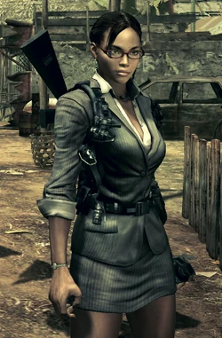 Resident Evil 5 Sheva Business Costume