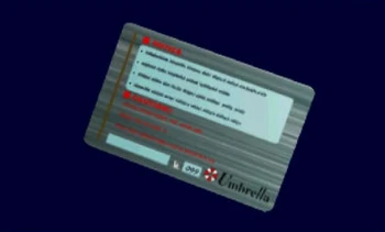 Biohazard Card | Resident Evil Wiki | Fandom
