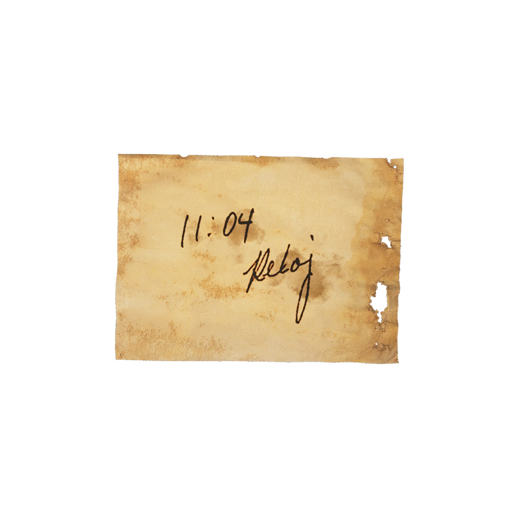 Hastily Written Note | Resident Evil Wiki | Fandom