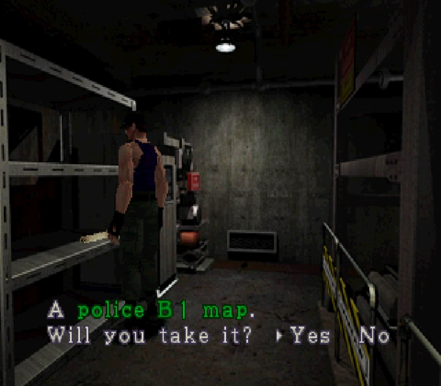 police B1 map | Resident Evil Wiki | Fandom