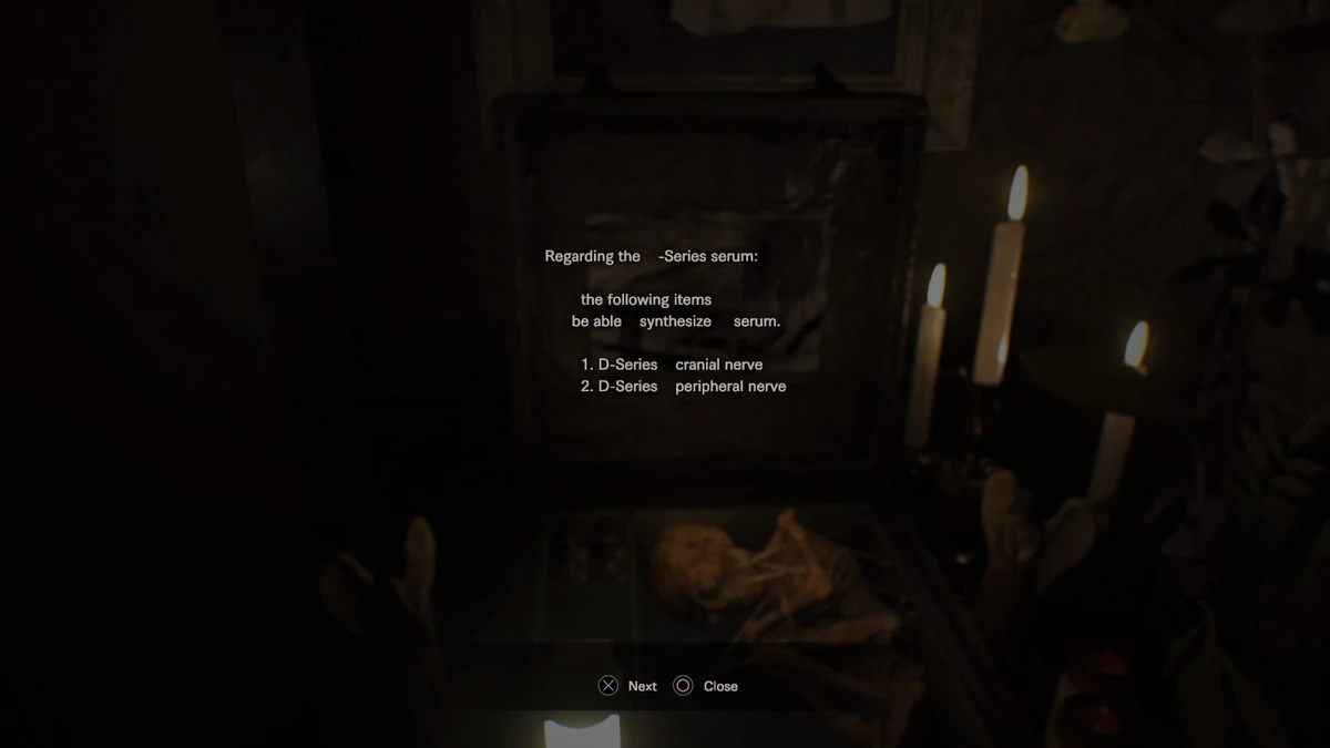 Serum Documentation | Resident Evil Wiki | Fandom