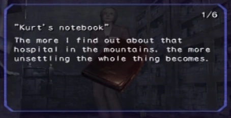 Kurt's notebook | Resident Evil Wiki | Fandom