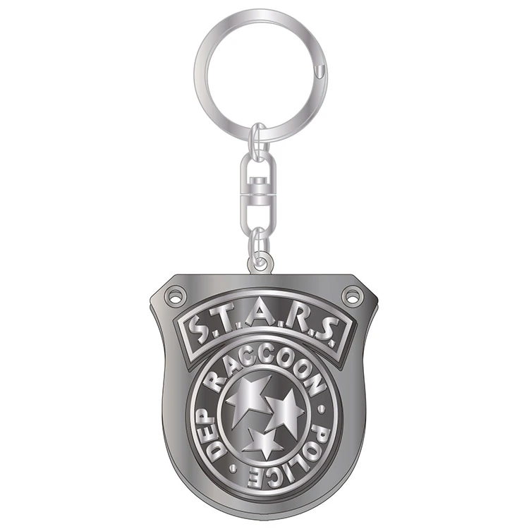 BIOHAZARD Metal Keychain S.T.A.R.S. | Resident Evil Wiki | Fandom