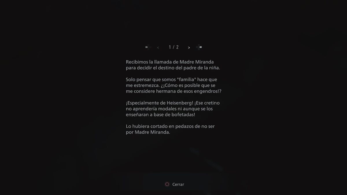 Diario de Alcina Dimitrescu | Resident Evil Wiki | Fandom Diario de Alcina Dimitrescu | Resident Evil Wiki | Fandom
