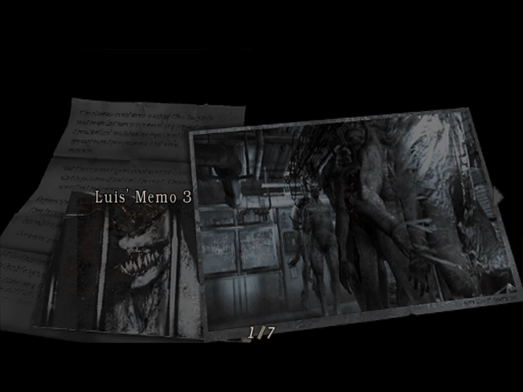 Luis' Memo 3 | Resident Evil Wiki | Fandom