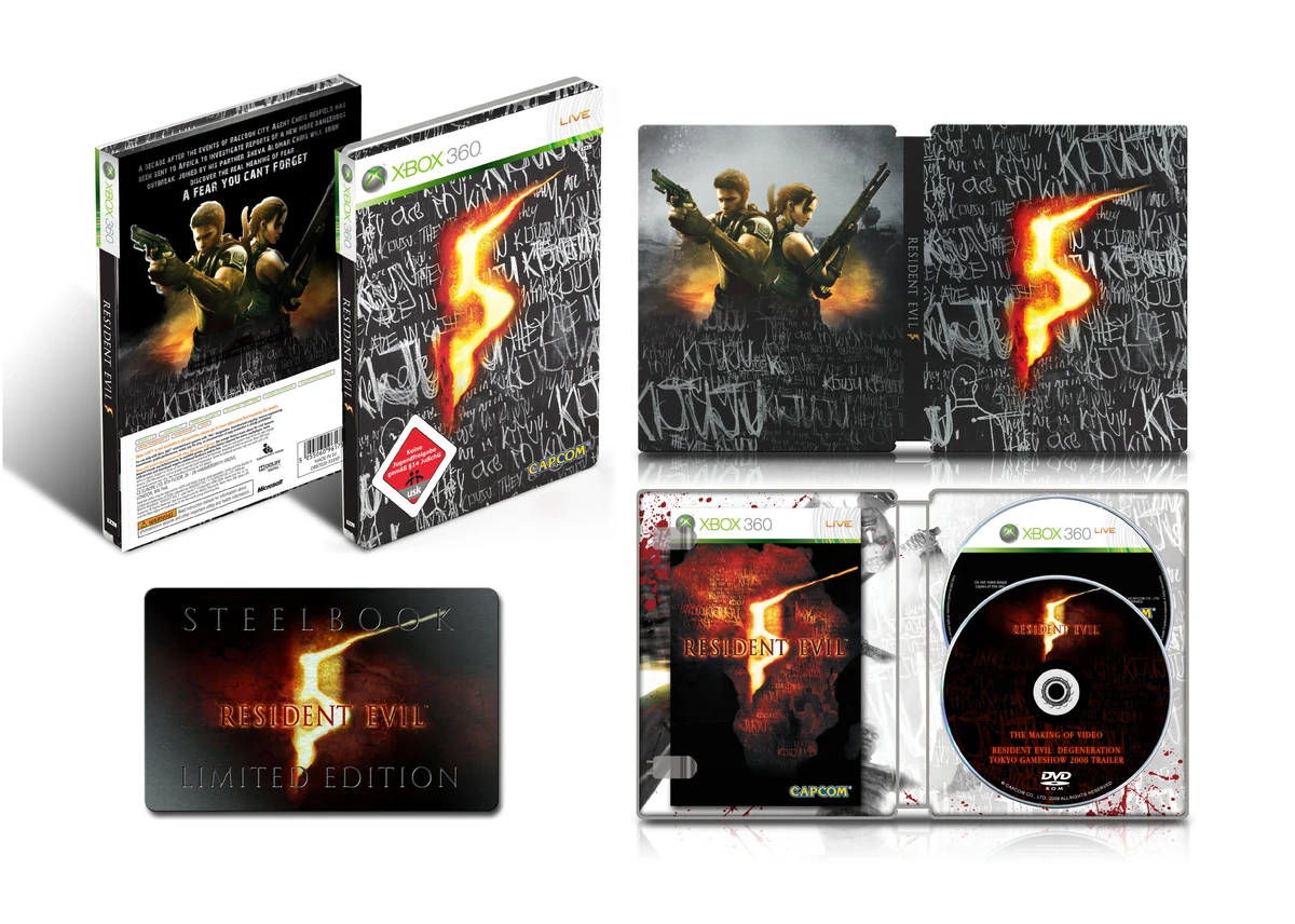 Resident Evil 5 Limited Collector's Edition | Resident Evil Wiki | Fandom
