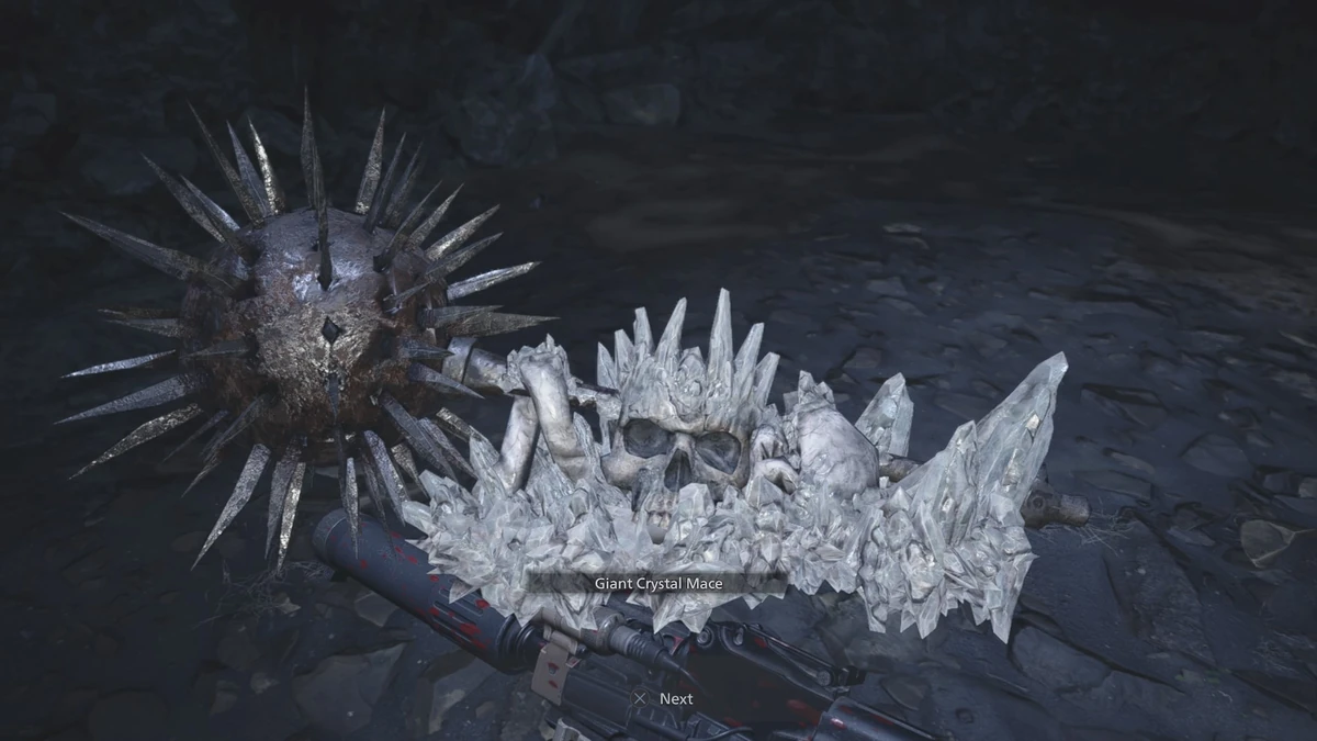 Giant Crystal Mace | Resident Evil Wiki | Fandom