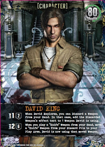 David King (CH-023) | Resident Evil Wiki | Fandom